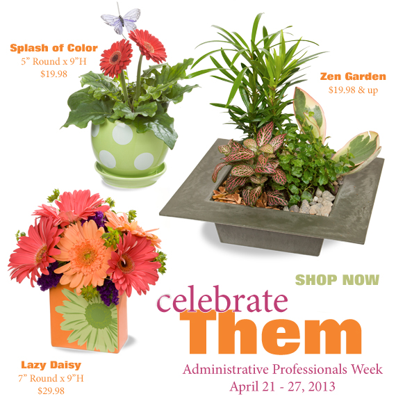 Celebrate them! - Administrative Professionals' Day
